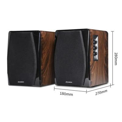 China 6 Ohms Wireless Active Bookshelf Speaker Stereo 100W Power Output for sale