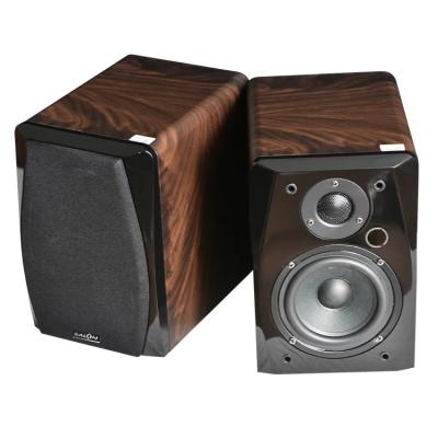 China 6 Ohms Wireless Active Bookshelf Speaker Stereo 100W Power Output for sale