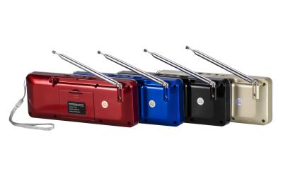 China 87db Portable Radio Player , Bluetooth AM FM Radio With Headphone Jack OEM ODM for sale