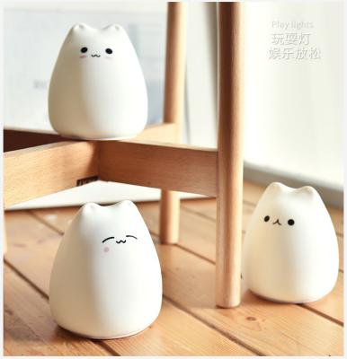 China Touch Switch Silicone Night Light , Silicone LED Lamp CE Rohs Certified for sale