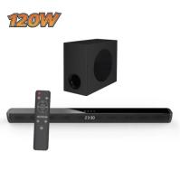 China Wireless Bluetooth Soundbar with AUX Input BT Input Optical Input USB Interface Type for sale
