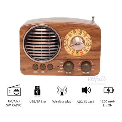 Cina Compatto lettore radio portatile alimentato a batteria con altoparlante incorporato in vendita