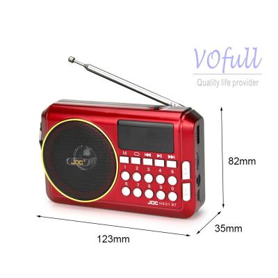 Cina Radio lettore portatile FM/MW/SW a 3 bande con alimentazione da batterie ricaricabili in vendita