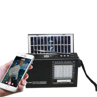 Cina Radio player portatile AM FM in legno a 3 bande con altoparlante incorporato in vendita