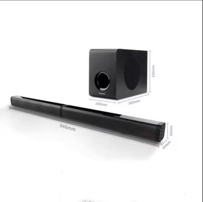 Cina Soundbar wireless Bluetooth con potenza di uscita di 100W e ingresso audio BT/USB/Hdmi-arc3.5MM/OPTICAL in vendita