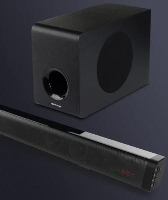 Cina Soundbar wireless Bluetooth con potenza di uscita di 100W e ingresso audio BT/USB/Hdmi-arc3.5MM/OPTICAL in vendita
