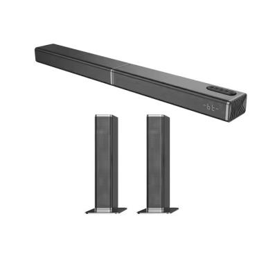 Cina Materiale ABS Soundbar Bluetooth wireless 2.0 Canali con più opzioni di ingresso audio per TV laptop smartphone in vendita