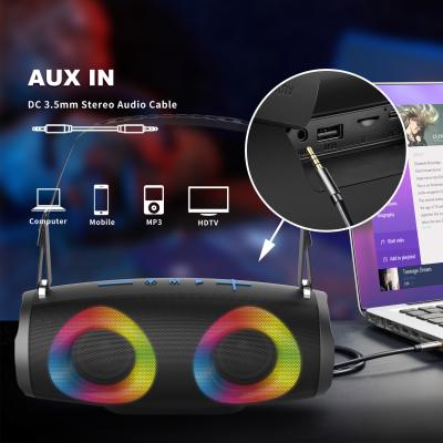 China V5.0 Bluetooth Bookshelf Speakers With Subwoofer Compact Size 2*5W Output Power for sale