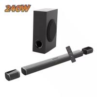 China 2.0 Channels Wireless Bluetooth Soundbar ABS Material for Exceptional Audio Performance for sale