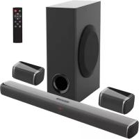 China 2.0 Channels Wireless Bluetooth Soundbar ABS Material for Exceptional Audio Performance for sale