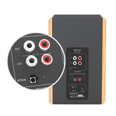 China Alto-falante de estante de madeira Hifi Vofull com woofer de 4