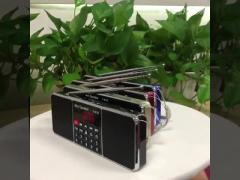 87db Portable Radio Player , Bluetooth AM FM Radio With Headphone Jack OEM ODM