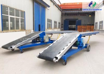 Cina Acciaio al carbonio mobile di carico della sabbia del camion della macchina propensa del nastro trasportatore in vendita