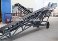 China Adjustable Height Flexible Industrial Belt Conveyor System Customized Dimension for sale
