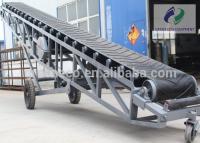 China Durable Portable Belt Conveyor , Truck Loading Unloading Conveyor 30m Length for sale