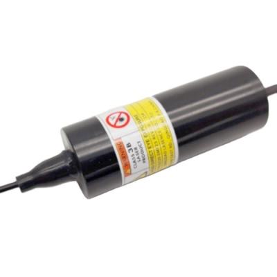 China CW Output Power Produced Red 638nm PM Fiber Laser 2mW 4um Fiber Coupled Laser Module for sale