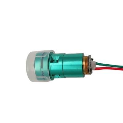 China Groene lijnlasermodule 532nm 555nm Uitgangsvermogen CW voor temperatuuromgevingen Te koop