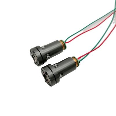 中国 精密なアライナメントとポジショニングのための電圧2.6-3.0Vイエローラインレーザーモジュール555nm 販売のため
