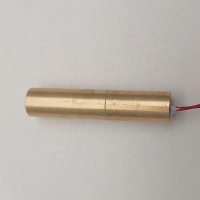 China Hoge stabiliteit Messingkop 532nm 545nm 555nm 505nm 10mW 20mW 30mW 3V 5V Green Dot Line Cross Laser Module Te koop