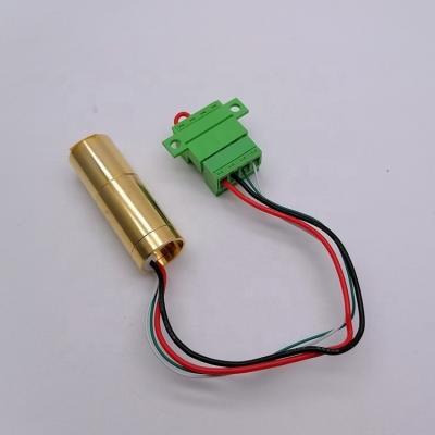 China 50mW 532nm Green Laser Diode Module met Messing Housing en PWM Output Power Mode Te koop