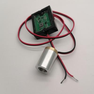 China Bauarbeiten 574nm Gelber Laser 8mW 10mW DPSS Laser hohe Stabilität Ersatzteile Typ Laserkomponente zu verkaufen