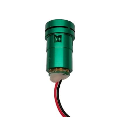 中国 最大30mrad ビームディバージェンス APC 555nm 100mW 200mW 500mWレーザーモジュール 販売のため