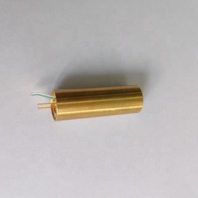 中国 APCブラスヘッド グリーンガウス線レーザーモジュール 10mW 20mW 30mW 50mW CW 545nm パワータイプ 販売のため