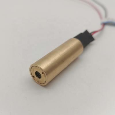中国 532nmグリーンレーザーモジュール 安定した4-5mW出力重量0.02KG 15-50C 用に適しています 販売のため