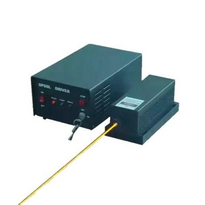 Cina 100mW 200mW Single Longitudinal Mode 532nm Yellow SLM Laser per il design olografico in vendita