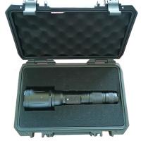 China Black DPSS Green Laser Flashlight for Dazzling IP65 Rated Functionality for sale