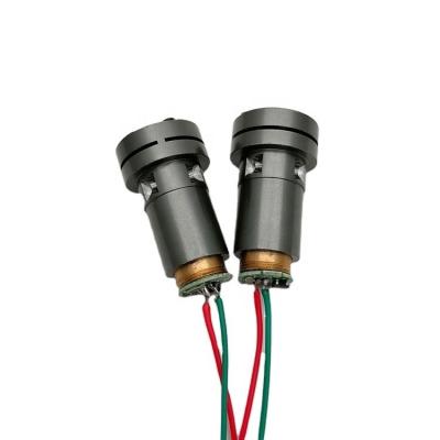 China Green Line Laser Module 532nm 555nm Driver Current at 5V≤290mA Line Width 7m 4mm for sale