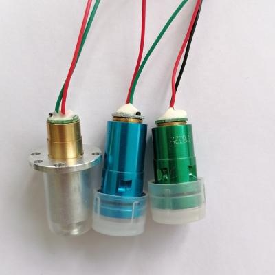 Cina Larghezza di linea massima 4 mm 7 m Laser a linea verde per modalità di potenza di uscita CW 532nm 545nm 555nm in vendita