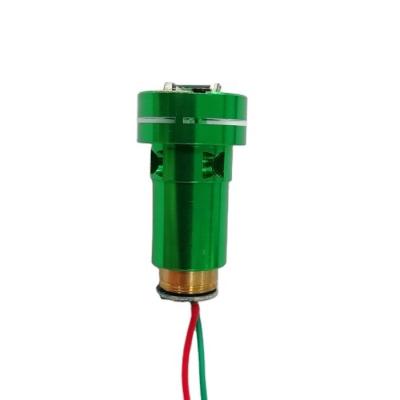 Cina Corrente operativa massima 430mA Lasence 545nm 555nm DPSS Green Laser Module per industria in vendita