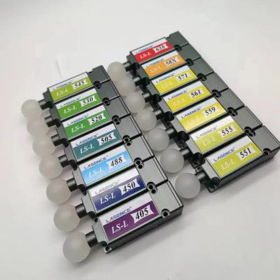 Cina Rosso Giallo Verde Blu Modulo laser a linea di fuoco regolabile 1mW 5mW 10mW 20mW 50mW 100mW in vendita