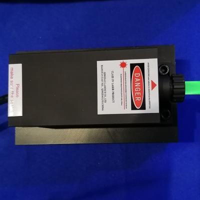 中国 パーツタイプレーザーモジュール 555nm 100mW から 1W パワー コンボ 販売のため