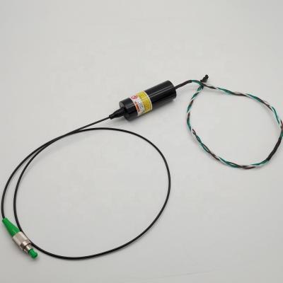 Cina Modulo laser verde accoppiato a fibra ad alta stabilità di 520 nm ± 5 nm con potenza di uscita di 25-30 mW in vendita