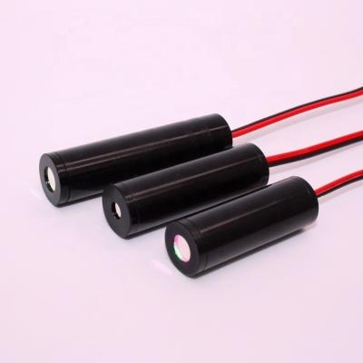 中国 D12mm 530nm 532nm 545nm グリーンレーザーモジュール 1mW から 20mW 幅広い温度範囲 15-50C 販売のため