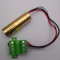China High Power 500mW Green Diode Pump Solid State Laser Module with Compact Size 18x55mm for sale