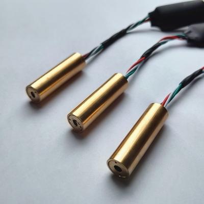 China Módulo DPSS de diodo laser Green Dot 532nm 545nm 555nm Classe 2 para amplo intervalo de temperatura à venda