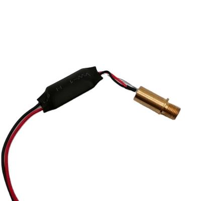 中国 産業級 5V グリーンドット シートレーザー モジュール APC 電源タイプと 1-5mW 出力 販売のため