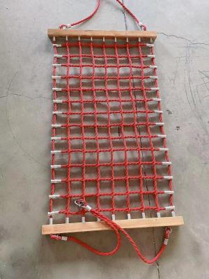 中国 赤い色の運動場の子供は掛かるロープとの150cmx80cmをハンモックに入れてつるす 販売のため