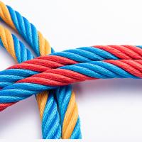 China Customized Playground Climbing Nets 16mm 6 Strand Polyester Combination Rope for sale