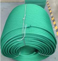 China 4-Strand Braided Polyester Combination Rope 1/2 Inch UV Resistant High Strength for sale