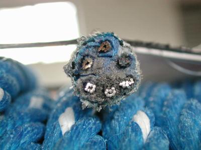 中国 6 糸のPP組み合わせロープ 6x19 iwrc/fc 18mm/20mm カスタマイズされた色 販売のため