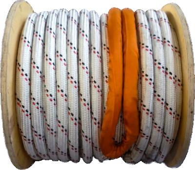 China 30mm Double Braided UHMWPE Rope 220m High Strength Marine Towing for sale