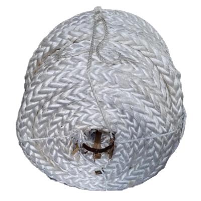 China 44mm 8 Strand Polyester Marine Rope 220m for Mooring Towing Lifting for sale