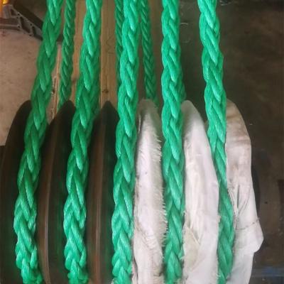 China 48mm PP Combination Rope with 66020 daN Breakload and 500m per Roll for Marine Applications for sale