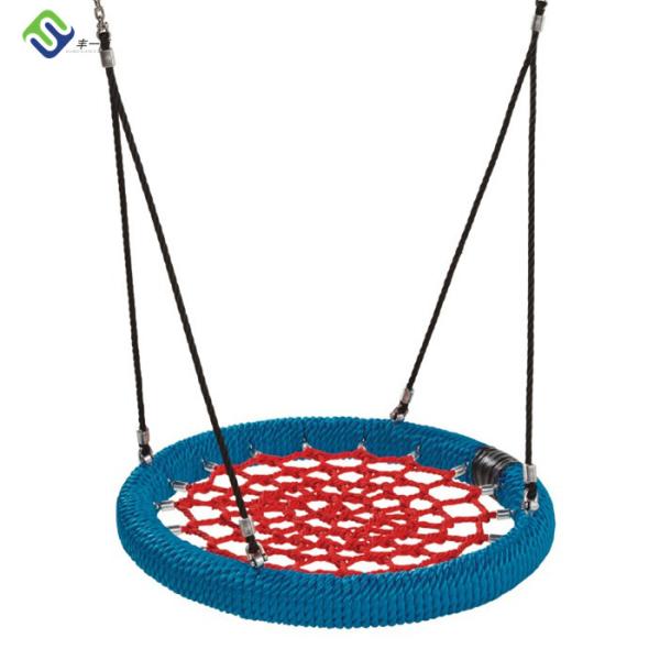 Child Bird Nest Basket Playground Net Swing 100cm Outdoor Customized