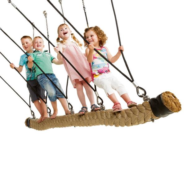 Pont de corde extérieur d'oscillation de combinaison 120mm pour l'équipement de terrain de jeu