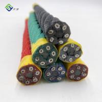 China 16mm Polyester Combination Rope with Metal Core for Marine and Industrial Use for sale
